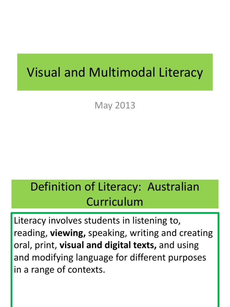 Visual Literacy Workshop | PDF | Composition (Visual Arts) | Framing ...