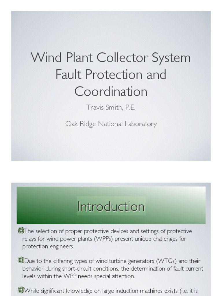 Wind Plant Collector System | PDF | Electrical Substation | Wind Power