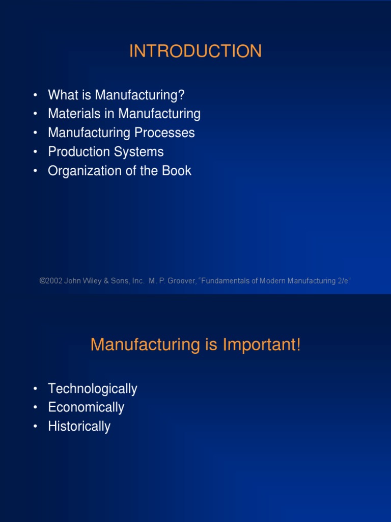 Grover Manufacturing | PDF