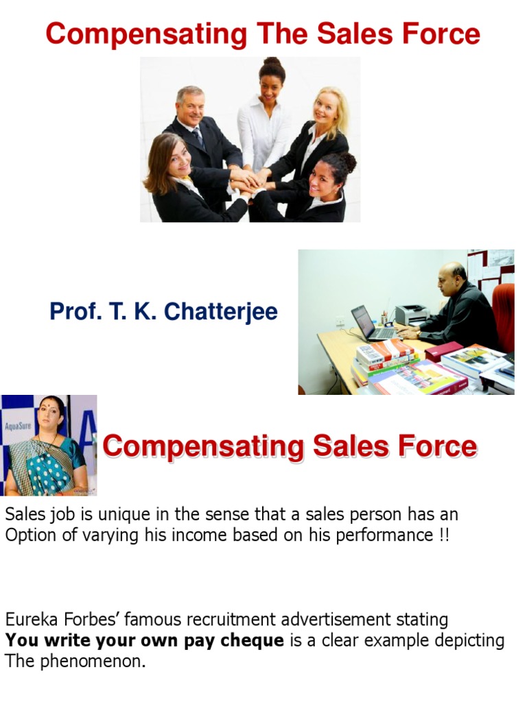 Sales Force Compensation Strategies | PDF