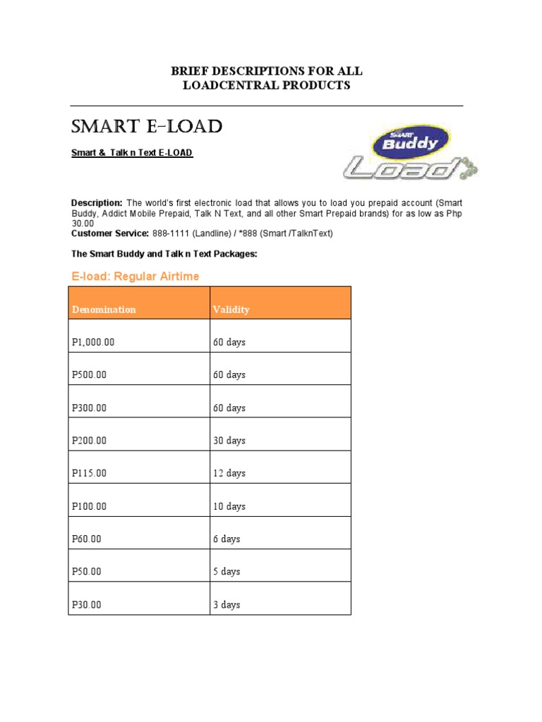 LoadCentral Product Overview | PDF | Ip Address | Personal ...