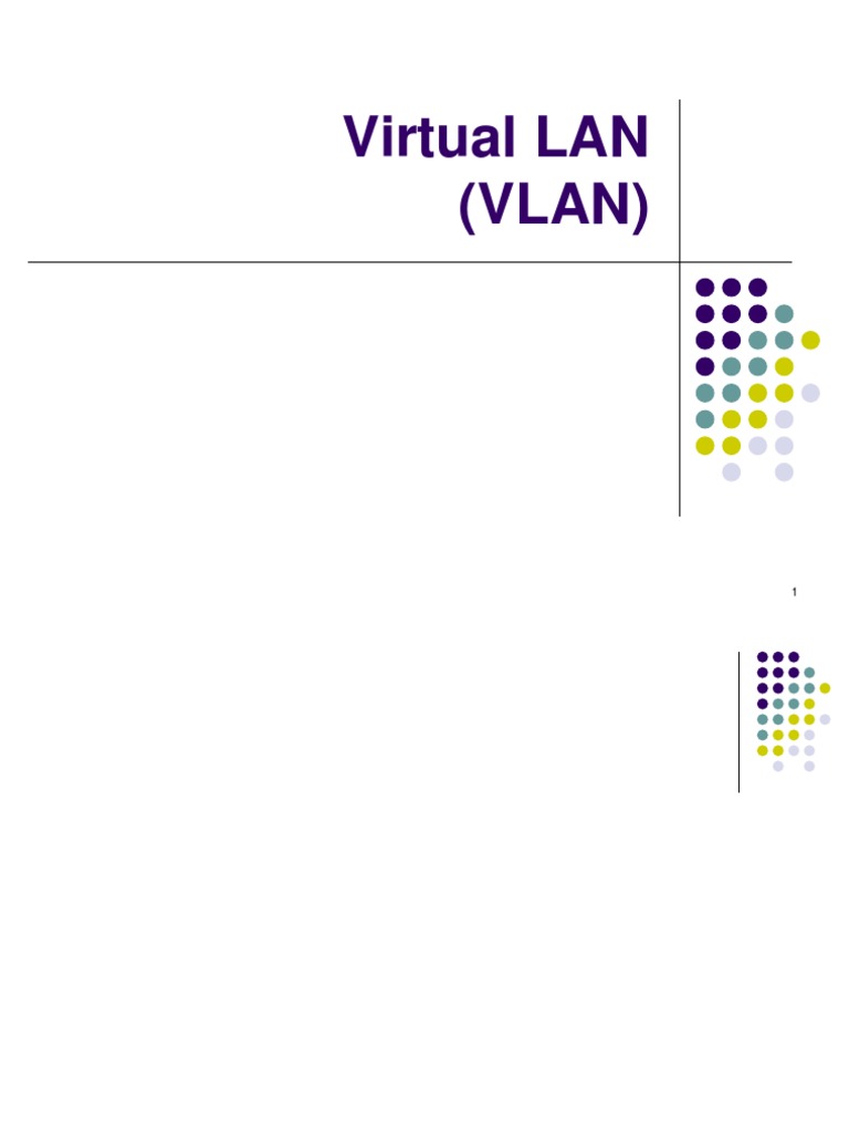 Virtual LAN | PDF | Network Switch | Computer Network
