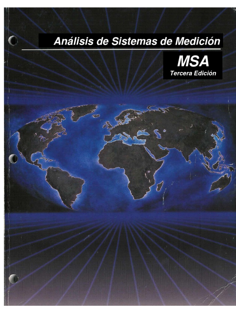 MSA 3 Español | PDF | Medición | Estadísticas