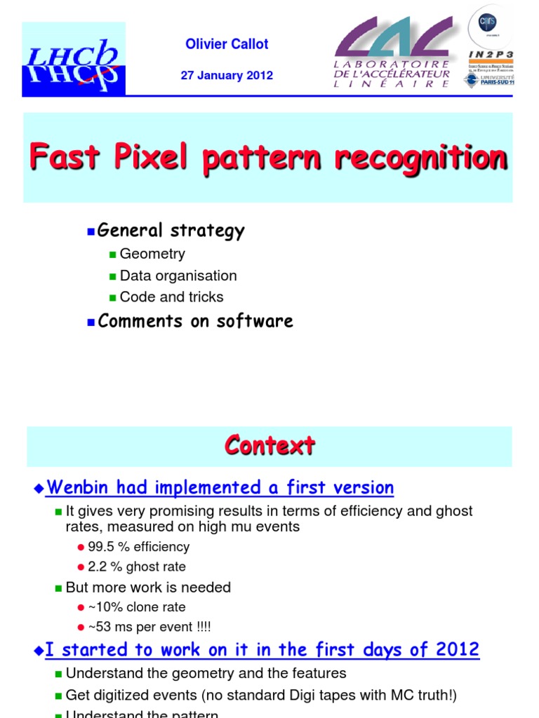 Fast Pixel Pattern Recognition | PDF | Pattern Recognition | Pixel
