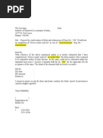 Sim Request Letter | PDF