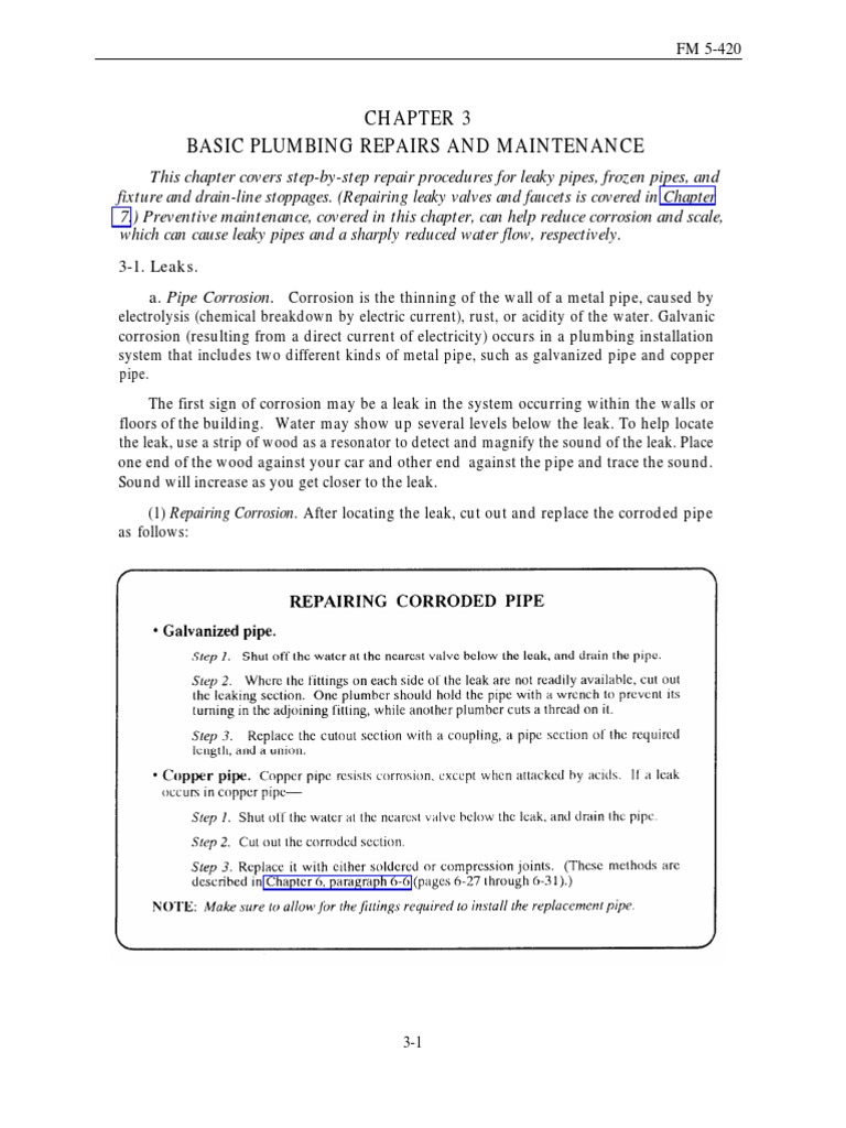 Plumbing and Pipefitting - Ch3 | PDF | Corrosion | Plumbing