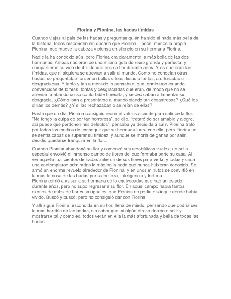 Fiorina y Pionina | PDF