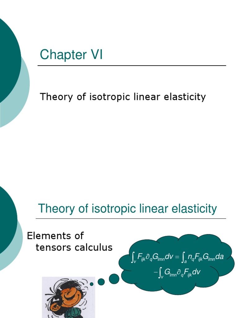 Theory of Isotropic Linear Elasticity | PDF | Linear Elasticity ...