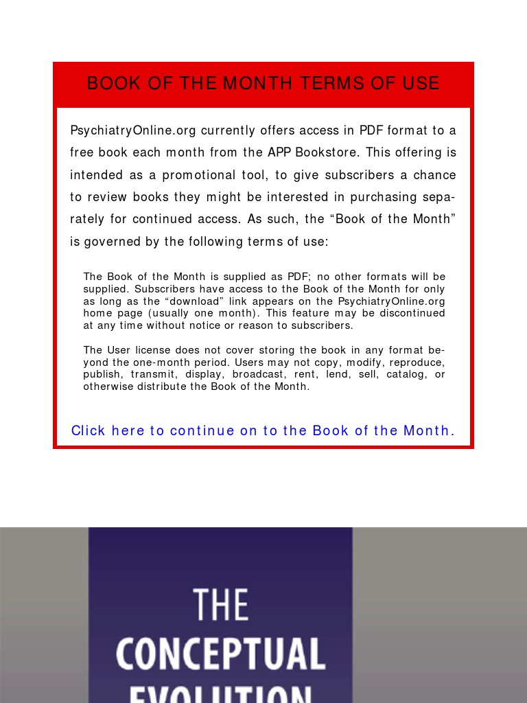 The Conceptual Evolution of DSM 5 | PDF | Diagnostic And Statistical ...