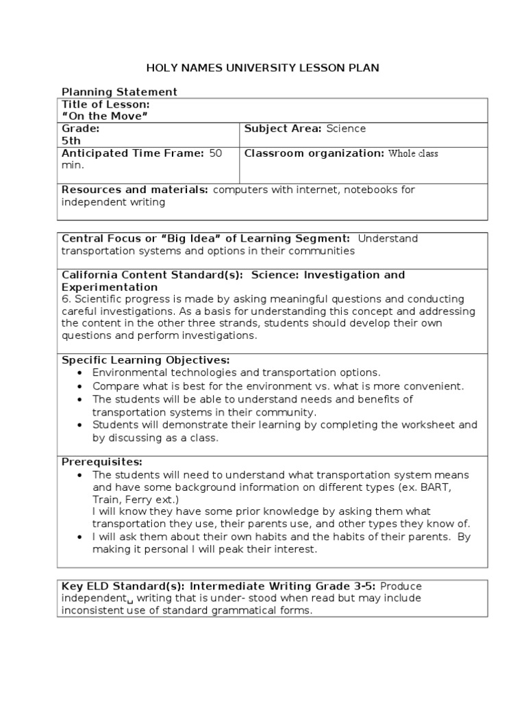 PLT Lesson Plan | PDF | Lesson Plan | Understanding