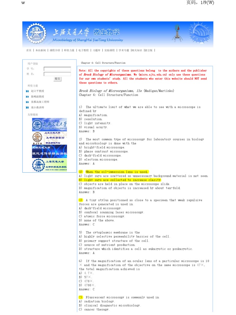 Microbiology Study Guide | Download Free PDF | Bacteria | Cell Membrane