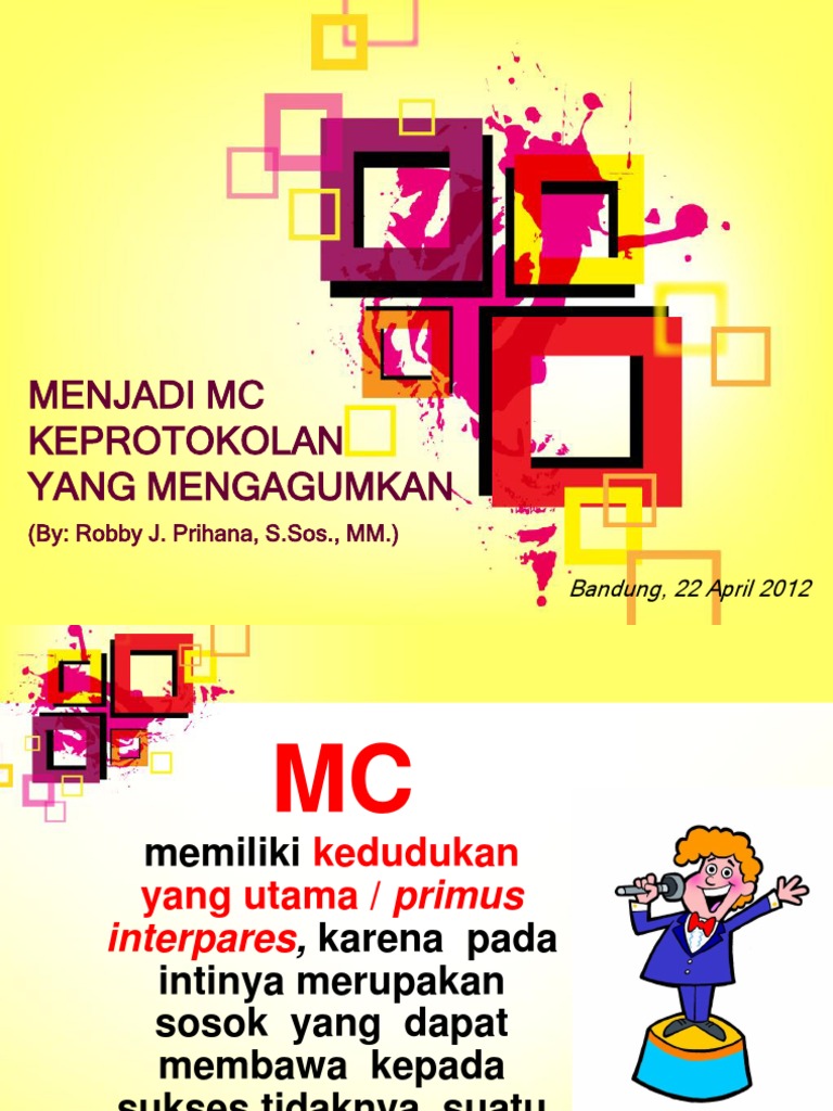 MC Keprotokolan Unpad | PDF | Karier & Perkembangan