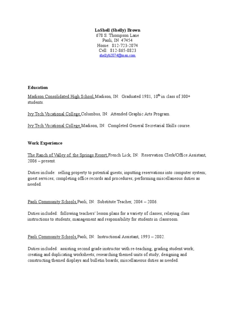 La Shell | PDF | Change | Teaching