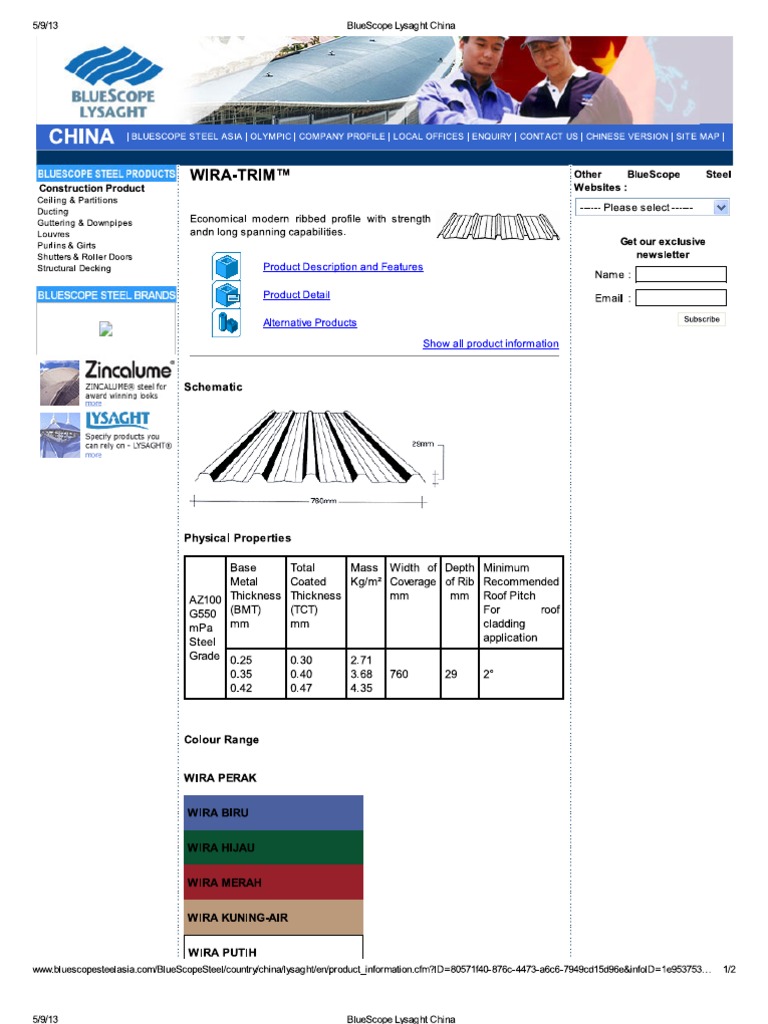 BlueScope Lysaght China | PDF