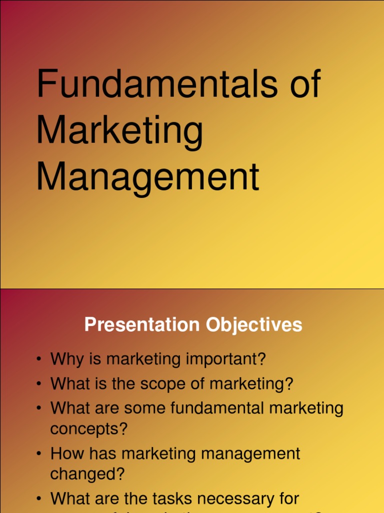 Introduction To Marketing | PDF | Strategic Management | Marketing