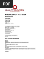 Paraffin Wax Safety Data Sheet | PDF | Toxicity | Flammability