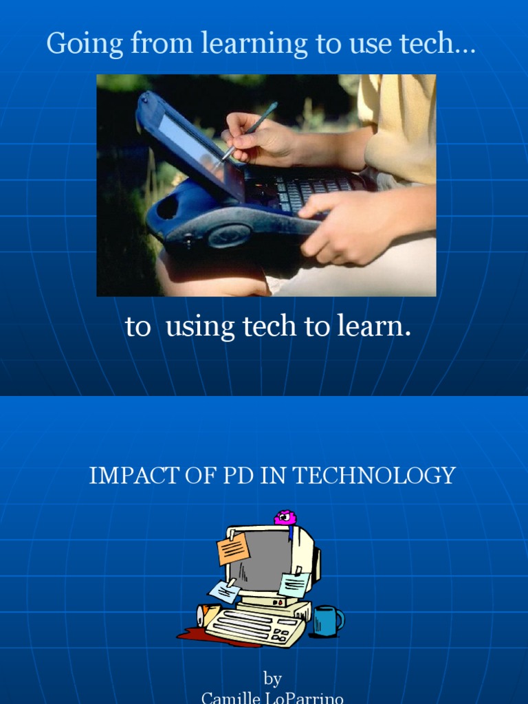 Going From Learning To Use Tech | PDF | Expert | Teachers