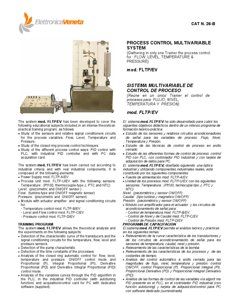 FLTP Es | PDF | Process Control | Physical Quantities