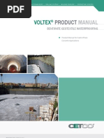 Voltex DS Bentonite Waterproofing Guide | PDF | Deep Foundation | Concrete