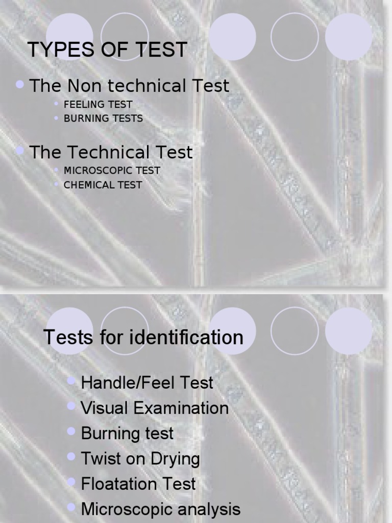 Identification of Textile Fibers | PDF | Textiles | Fibers