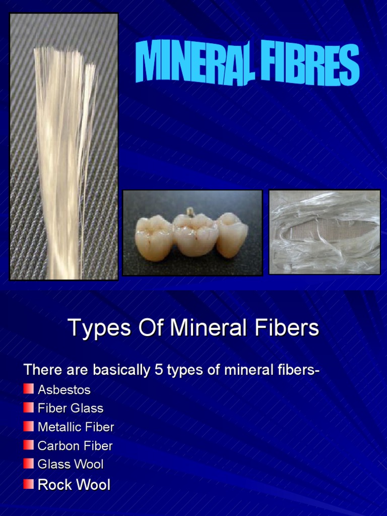 Mineral Fibrel | PDF | Asbestos | Fiberglass