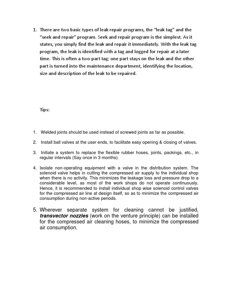 Transvector Nozzles (Work On The Venture Principle) Can Be Installed ...