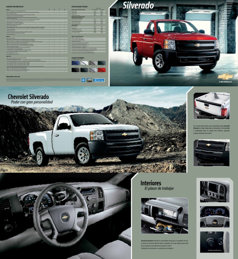 Catalogo Silverado | PDF | Motores generales | Chevrolet Silverado