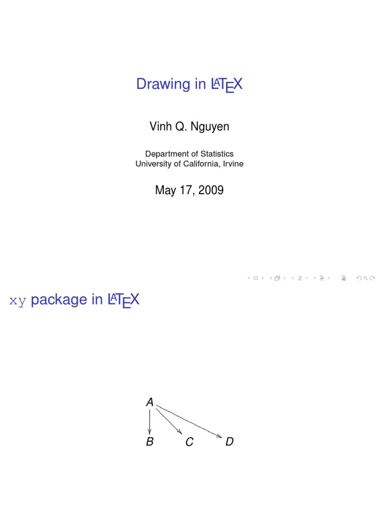 Drawing with LaTeX: xy Package Guide | PDF
