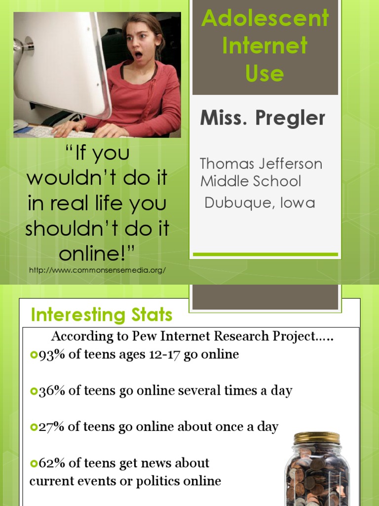 Adolescent Internet Use | PDF | Cyberbullying | Adolescence