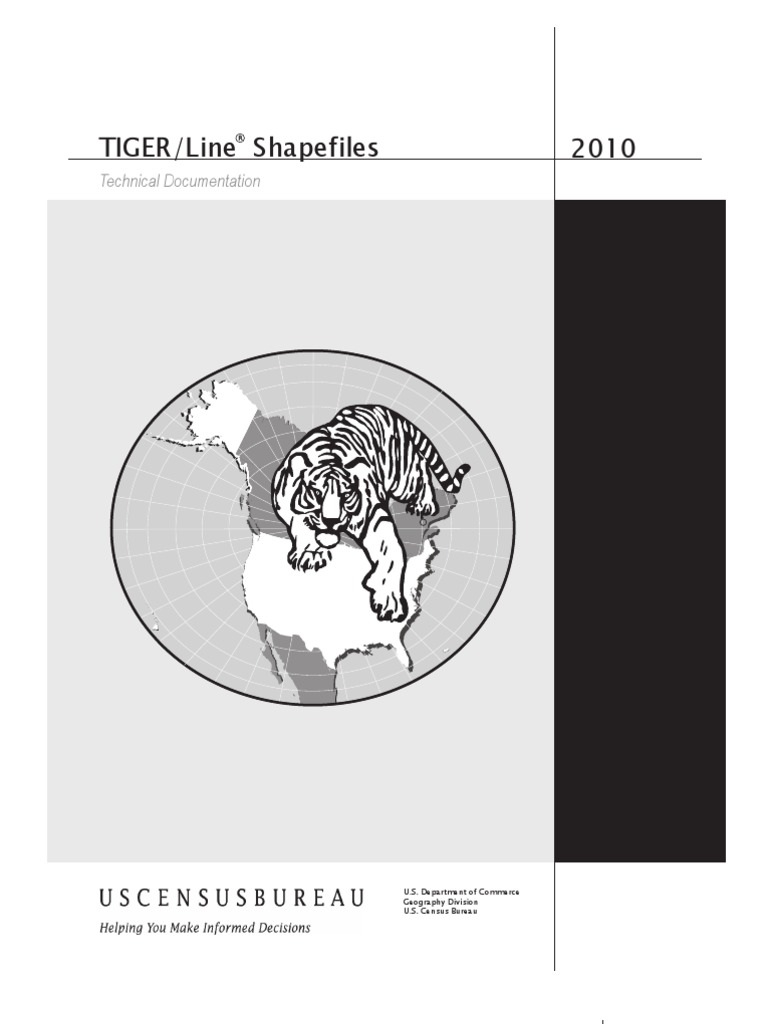TIGER - Line Shapefiles Technical Documentation | PDF | File Format ...