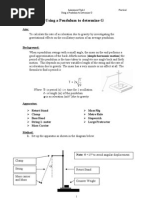 Simple Pendulum Lab Report | PDF | Pendulum | Physics