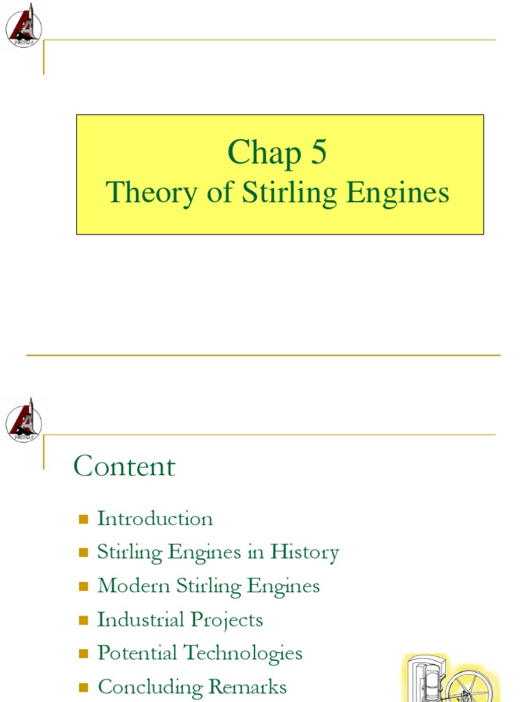 Modern Stirling Engine Innovations | PDF | Chlorofluorocarbon | Engines