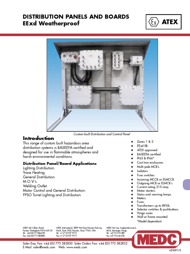 Distr Panel Eex Wheter Proof | PDF | Electromagnetism | Electrical ...