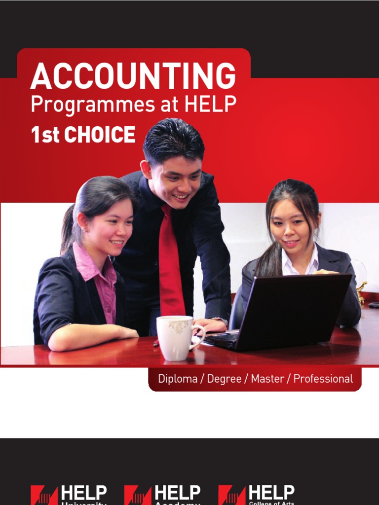 Programmes at HELP: Accounting | PDF | Accounting | Economies