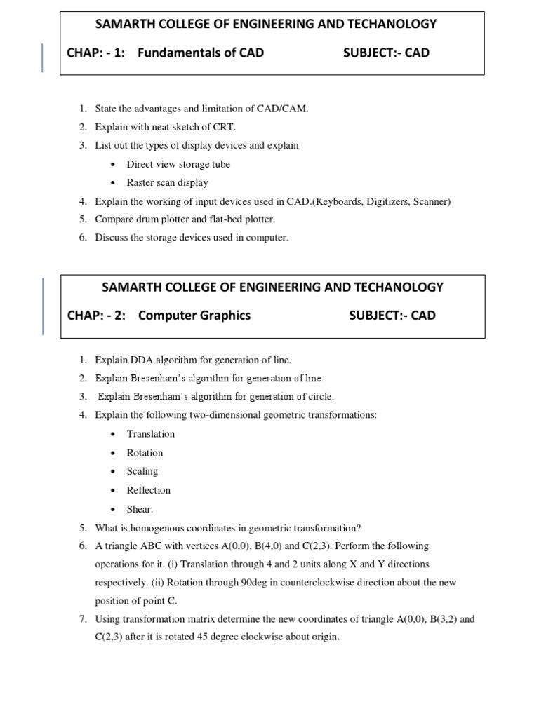 Samarth College of Engineering and Techanology Chap: - 1: Fundamentals ...