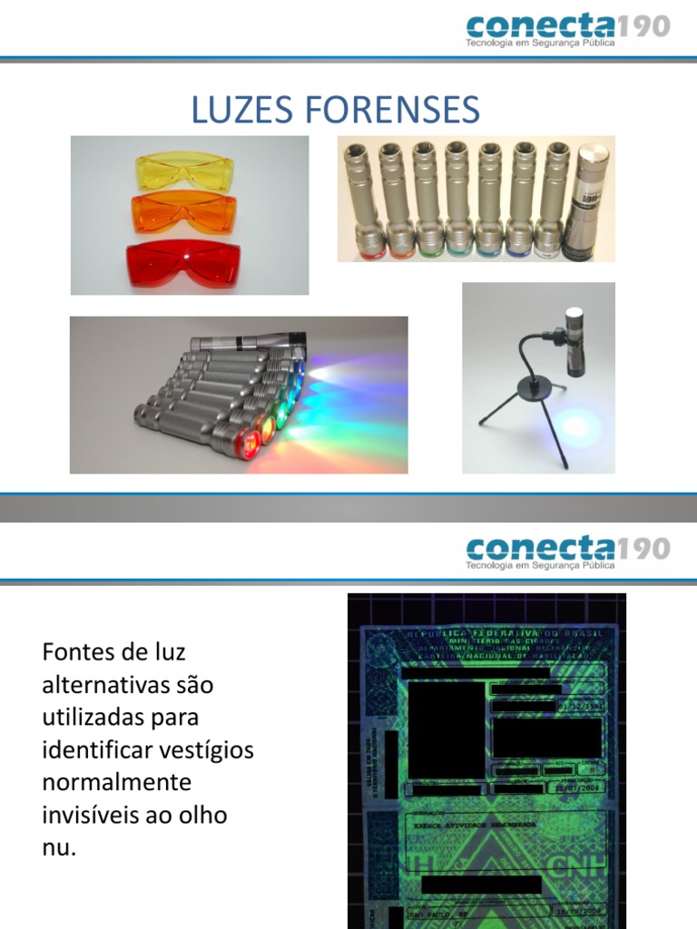 3 - Luzes Forenses | PDF | Ultravioleta | Cor