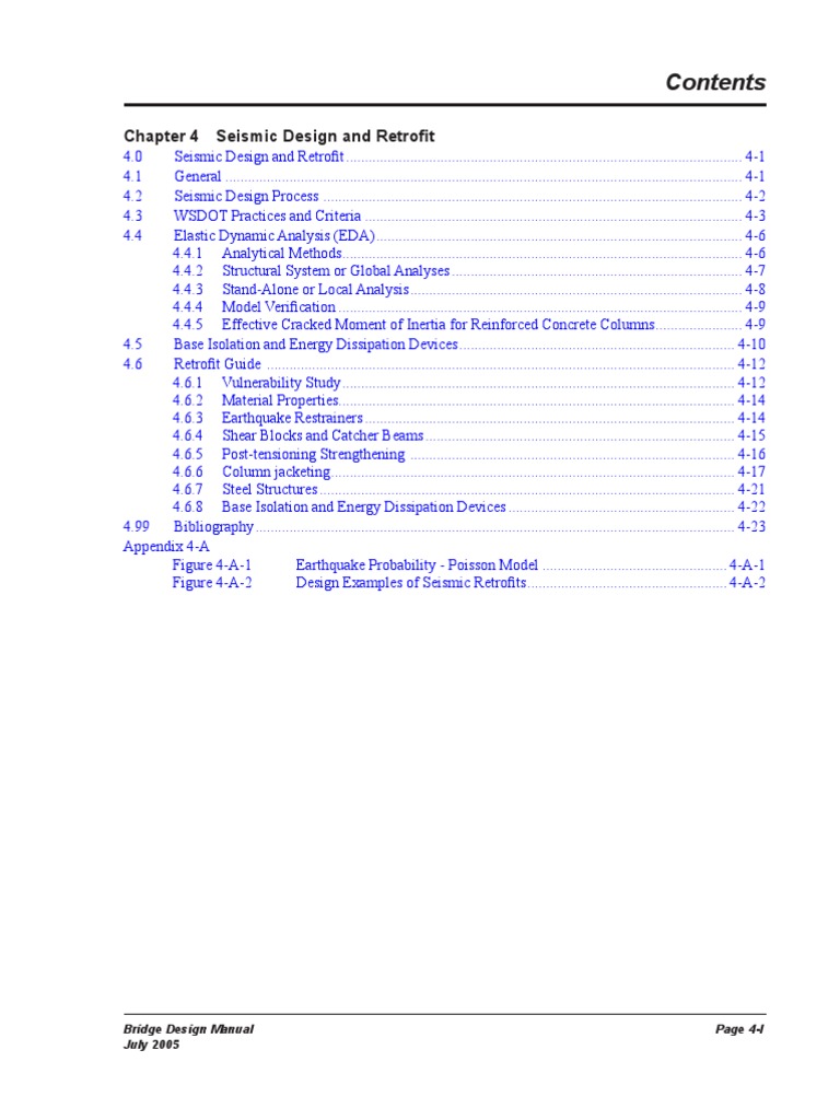 WSDOT Seismic Design and Retrofit Process | PDF | Prestressed Concrete ...