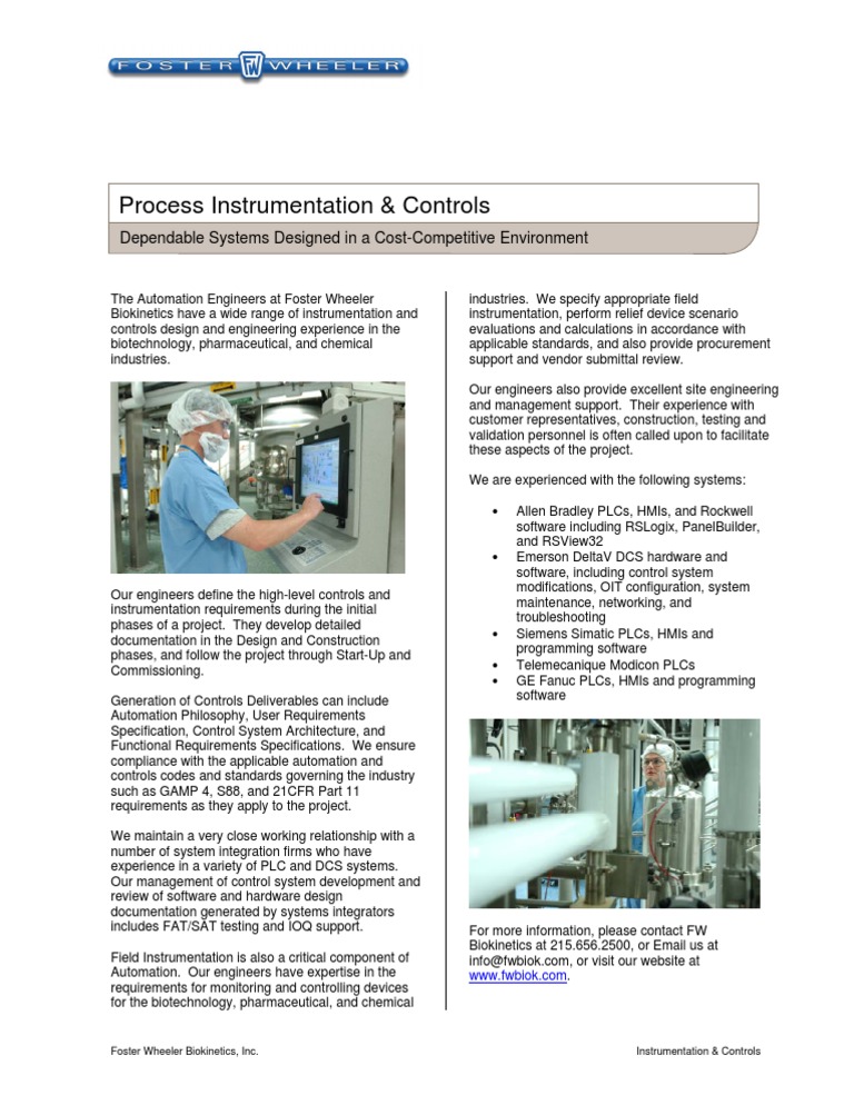Smart P&Ids and Template Design Process Instrumentation & Controls ...