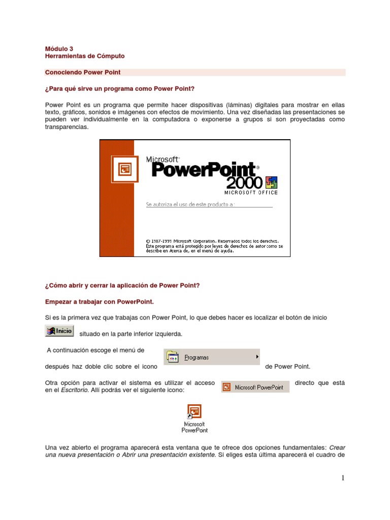 Para Que Sirve Power Point | Microsoft PowerPoint | Ventana (informática)