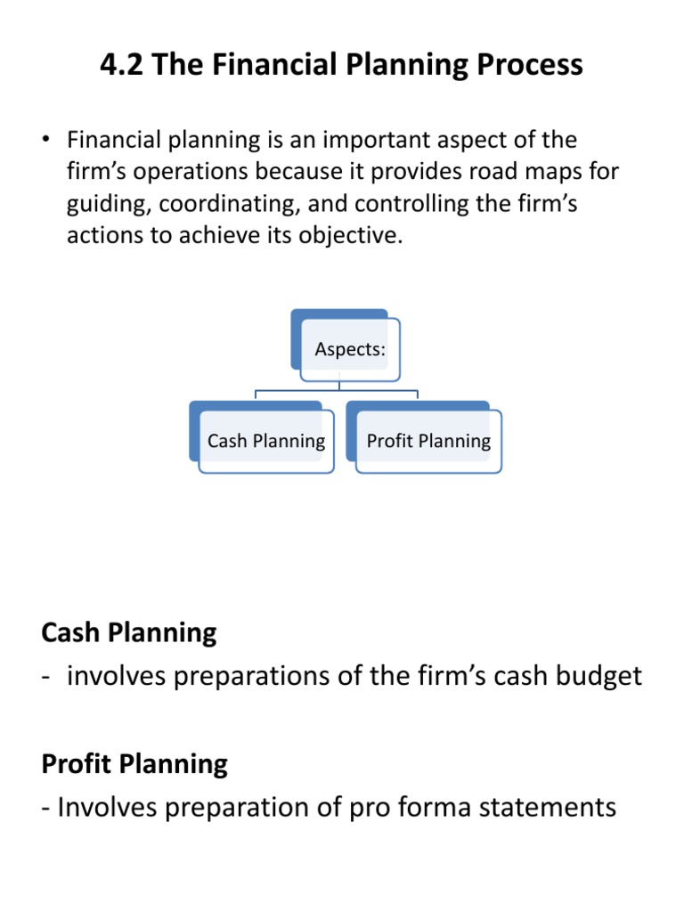 The Financial Planning Process.pptx | Financial Plan | Budget