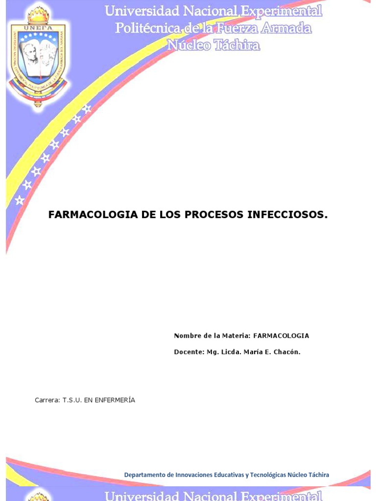 Farmacologia de Los Procesos Infecciosos | PDF | Antibióticos | Penicilina