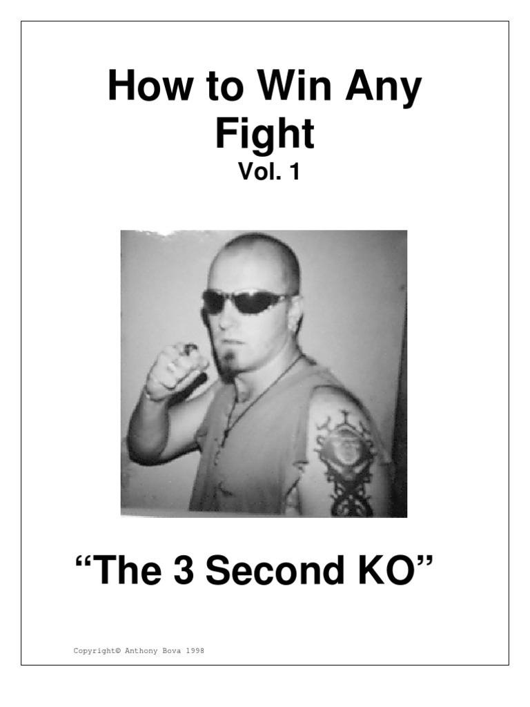 How To Win Any Fightvol.1 | PDF | Violence | Unrest