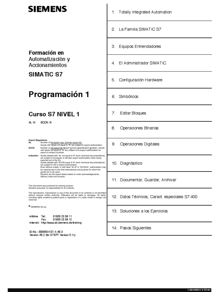 Manual s7 Basico | PDF | Ethernet | Programmable Logic Controller