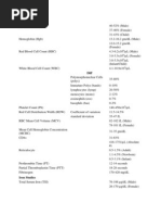 Lab Sheet Template | PDF | Medical Specialties | Clinical Medicine