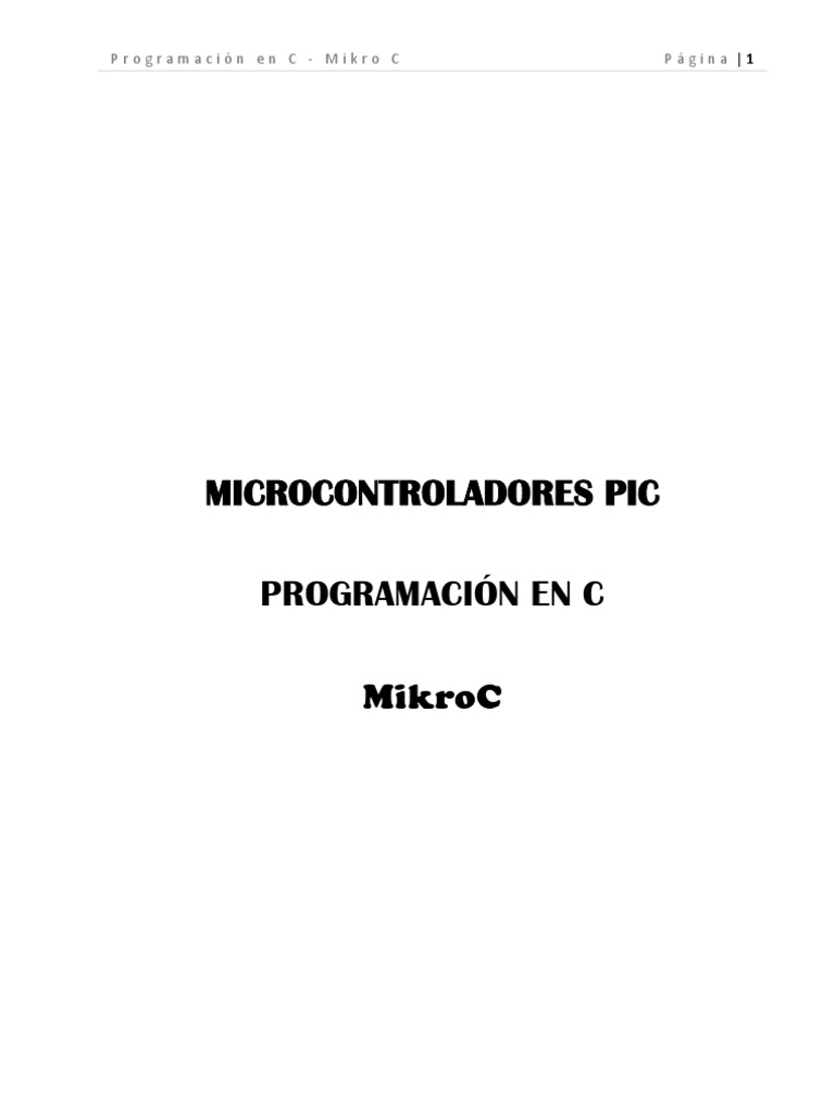 Libro MIKROC Milan Verle | PDF | Poco | Microcontrolador