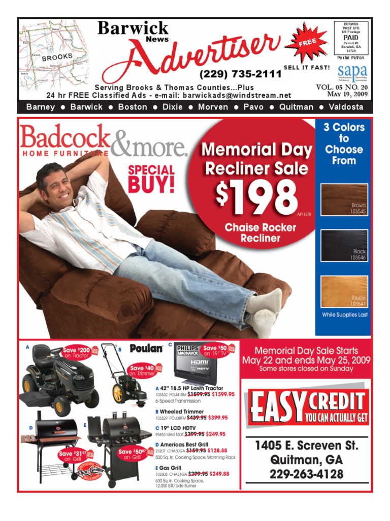 Barney Barwick Boston Dixie Morven Pavo Quitman Valdosta | PDF | Van ...