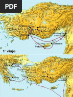 VIAJES MISIONEROS Del Aposto Pablo | PDF