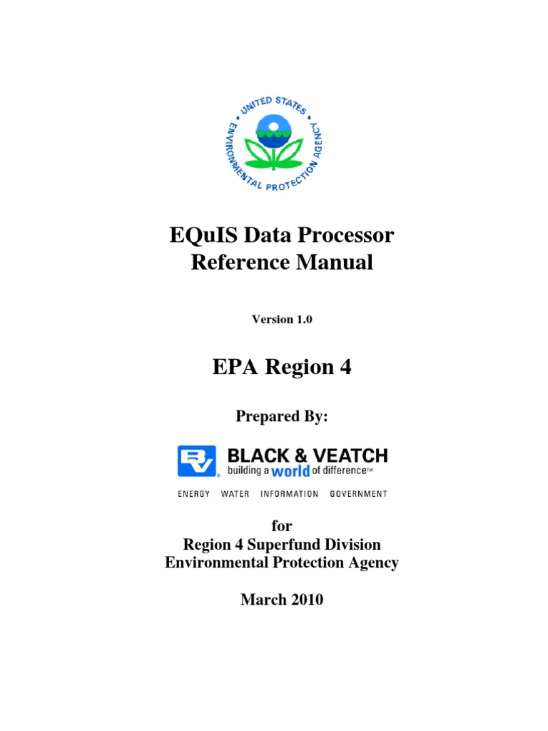 Equis Manual Epa | PDF | Zip (File Format) | File Format