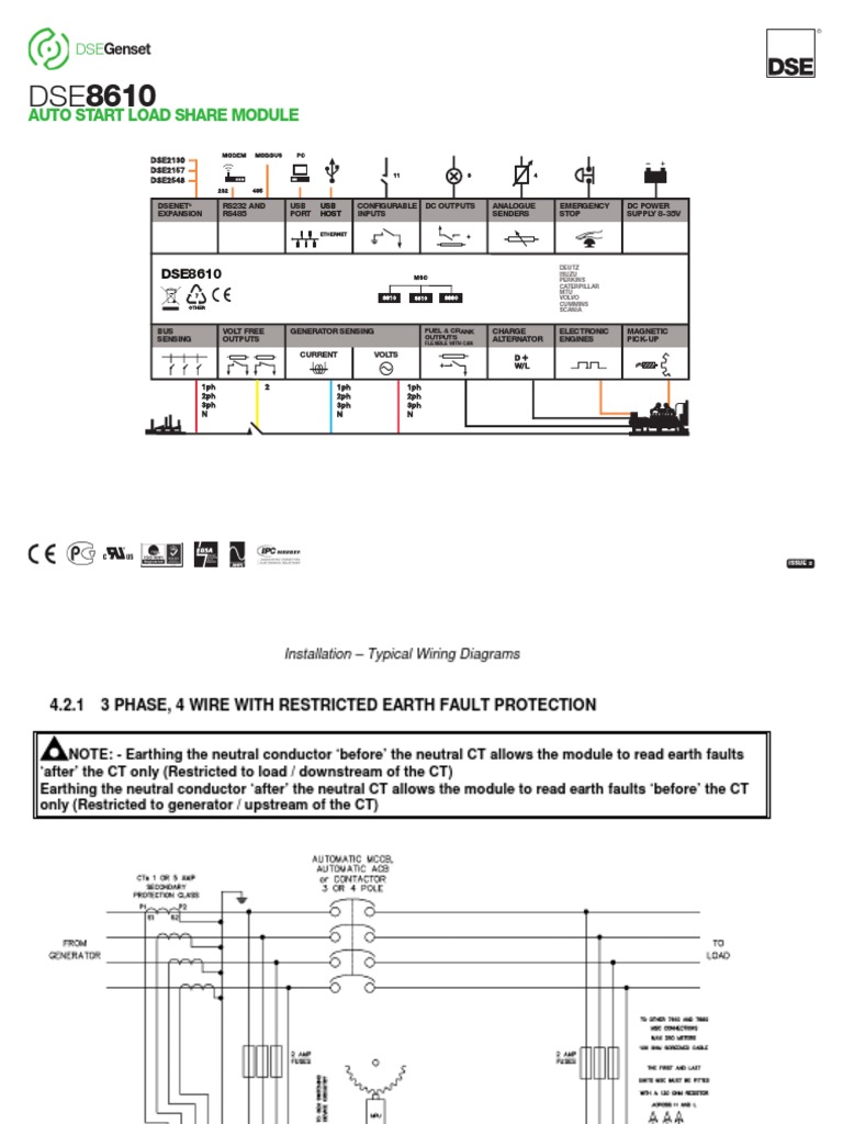 Dse8610 Diagram