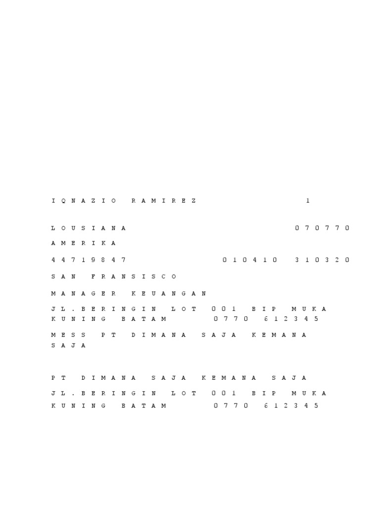 Isian Perdim 24 | PDF | Estilo de vida